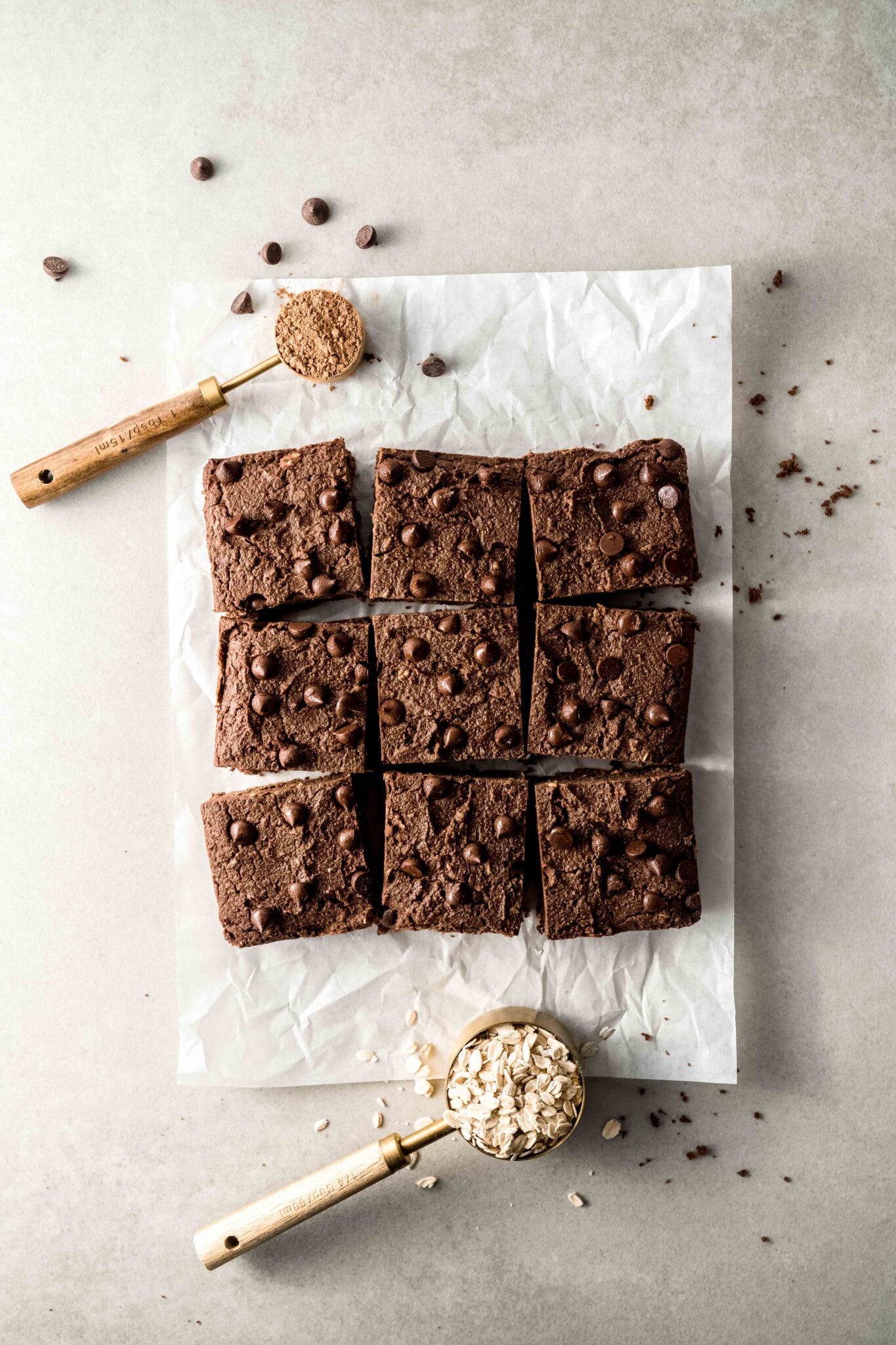 The Best Healthy Protein Brownie Recipe (gluten free) - Living in Flux