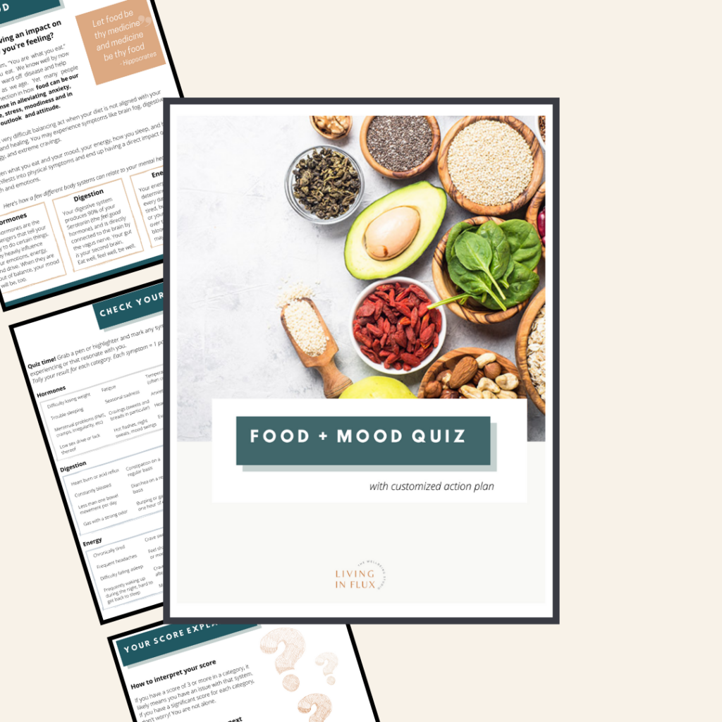Good Food is Good Mood: A Guide to Feel Better Now - Living in Flux